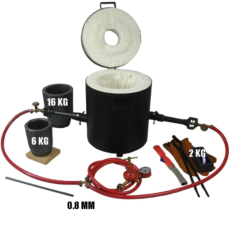 LSMIITTH-16-KG-Gas-Metal-Melting-Furnace-Kit-2642-F-1450-C-Propane ...