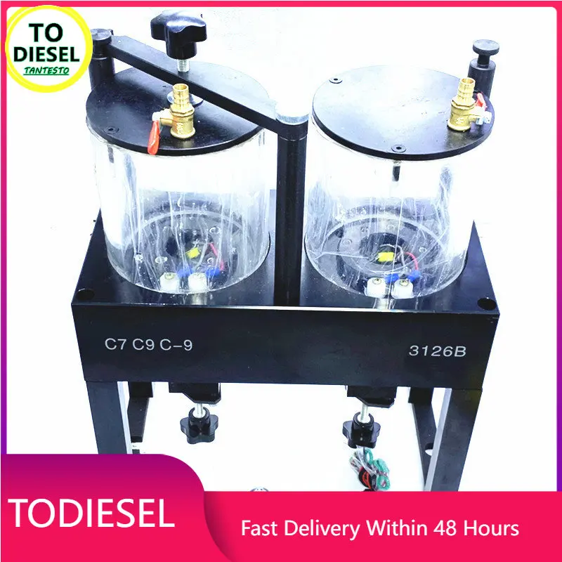 Para-C7C9-C-9-3126B-HEUI-Injector-Test-Repair-Suporte-Frame-Oil-Return ...