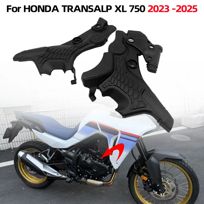 XL 750 Motorcycle Frame Protection Plate Cover Legs Bumper Anti-Scratch ...