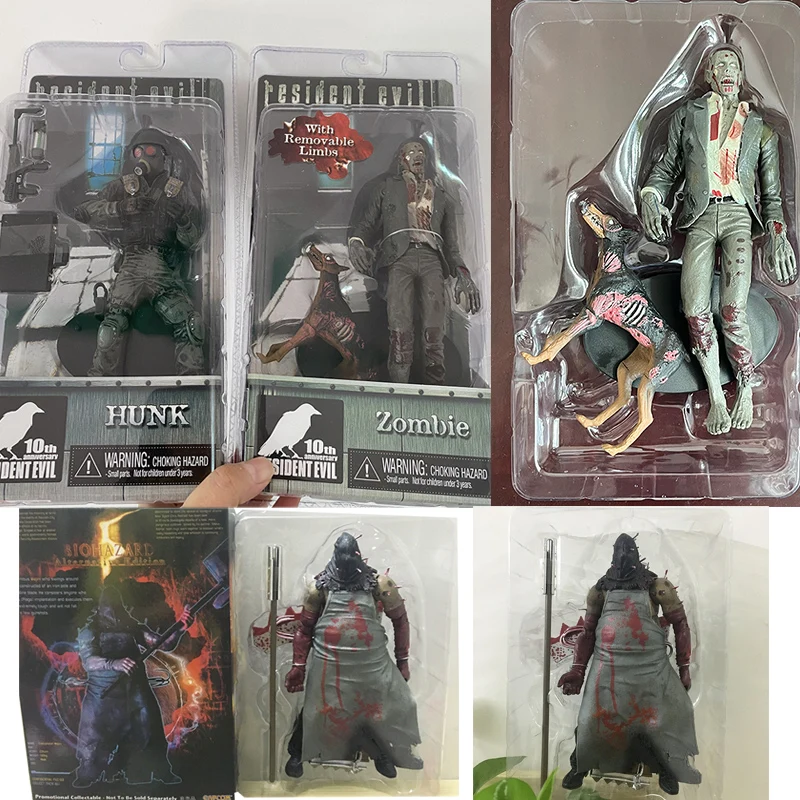 NECA-Hunk-Zombie-Anime-Action-Figure-Toy-Chris-Redfield-Executor ...