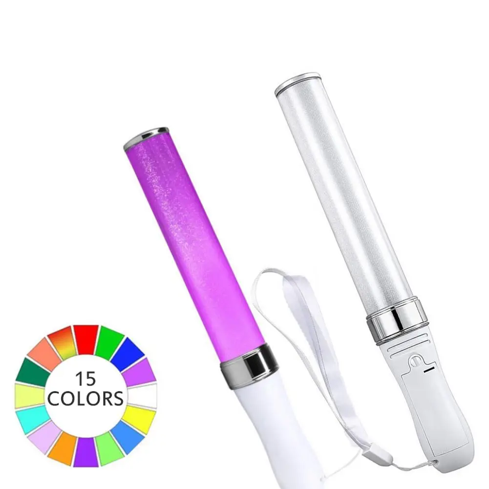 1pc-Battery-Powered-Light-Stick-3W-15-Colors-Change-LED-Glow-Stick-For ...