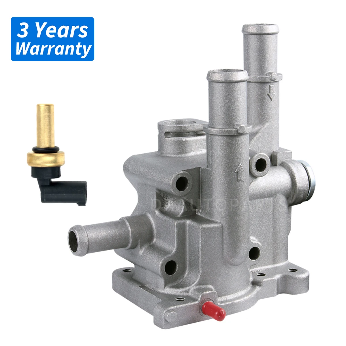 Engine Cooling Thermostat Housing Cover & Sensor 96817255 96984103 For ...