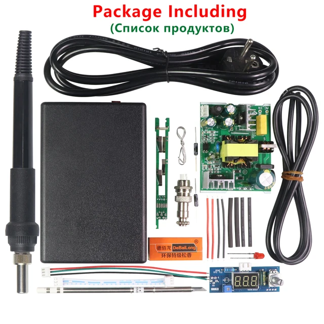 Elektromos Egység Digitális Forrasztó Vasállomás Hőmérséklet -Vezérlő Hegesztési ...