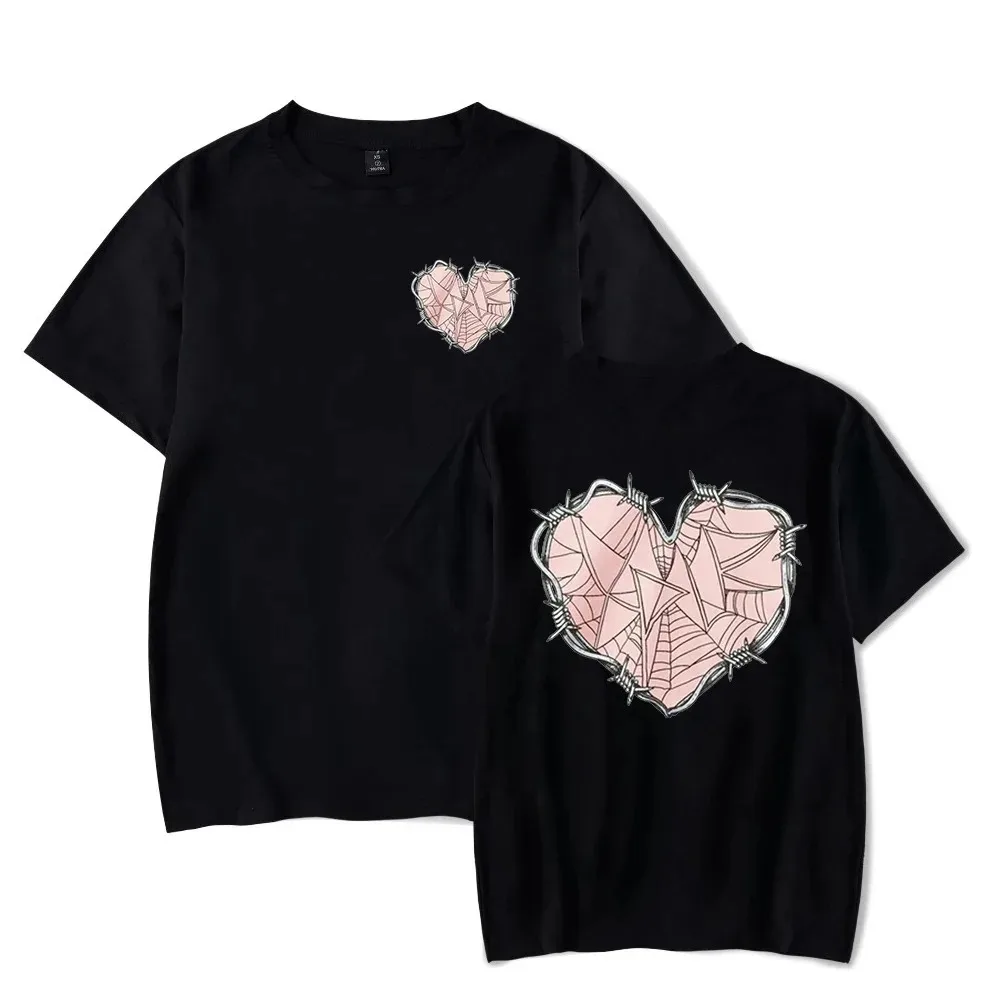 XPLR-Web-Heart-Merch-Tee-T-Shirt-Women-Men-Summer-Short-Sleeve-Tshirt ...