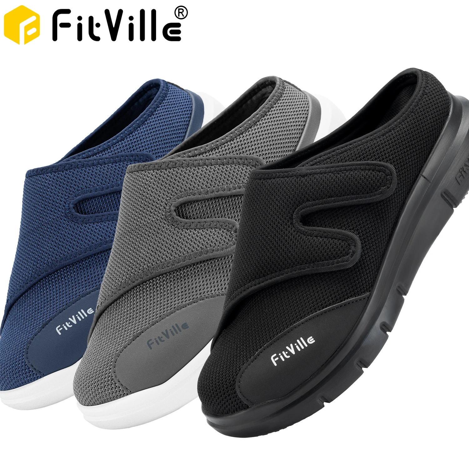 FitVille-Men-s-Half-Slippers-Diabetic-Shoes-Extra-Wide-Adjustable ...