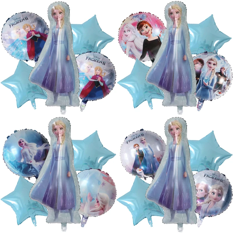 Frozen-Foil-Balloons-Set-Elsa-Princess-Cartoon-Theme-Party-Decorate ...