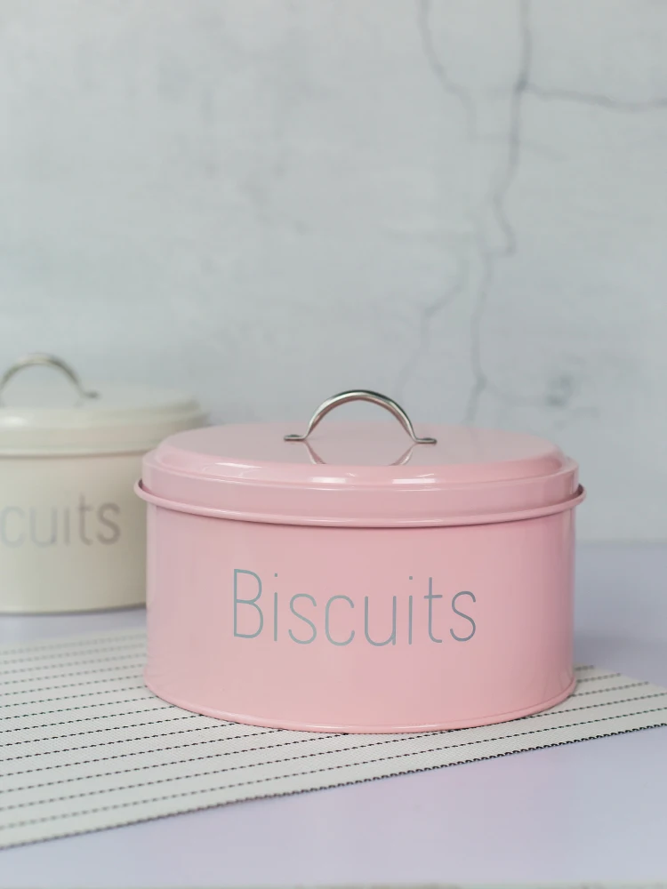 Round-Type-Table-Biscuit-Snacks-Food-Storage-Box-Tableware-Baking ...