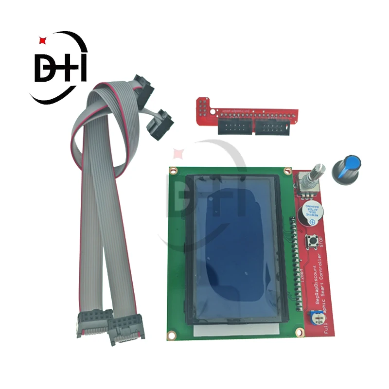 12864-LCD-Ramps-Smart-Parts-RAMPS-1-4-Controller-Control-Panel-LCD ...