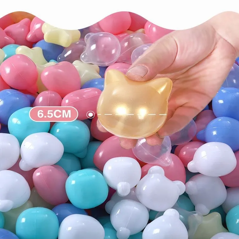 NEW Bear Shape Water Pool Ocean Wave Balls Baby Fun Sports Outdoor ...