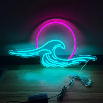 Custom Neon Sign Customizable Name Letters Business Logo Personalised ...