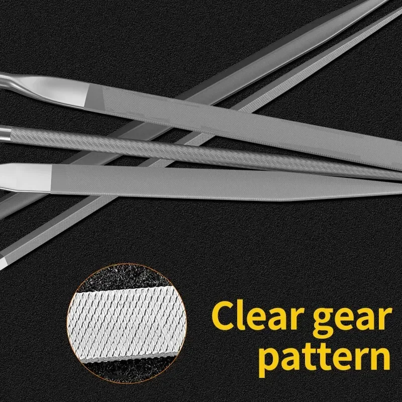 Metal-Polishing-Metal-Needle-File-Kit-Wood-File-Hand-File-Tool-Steel ...