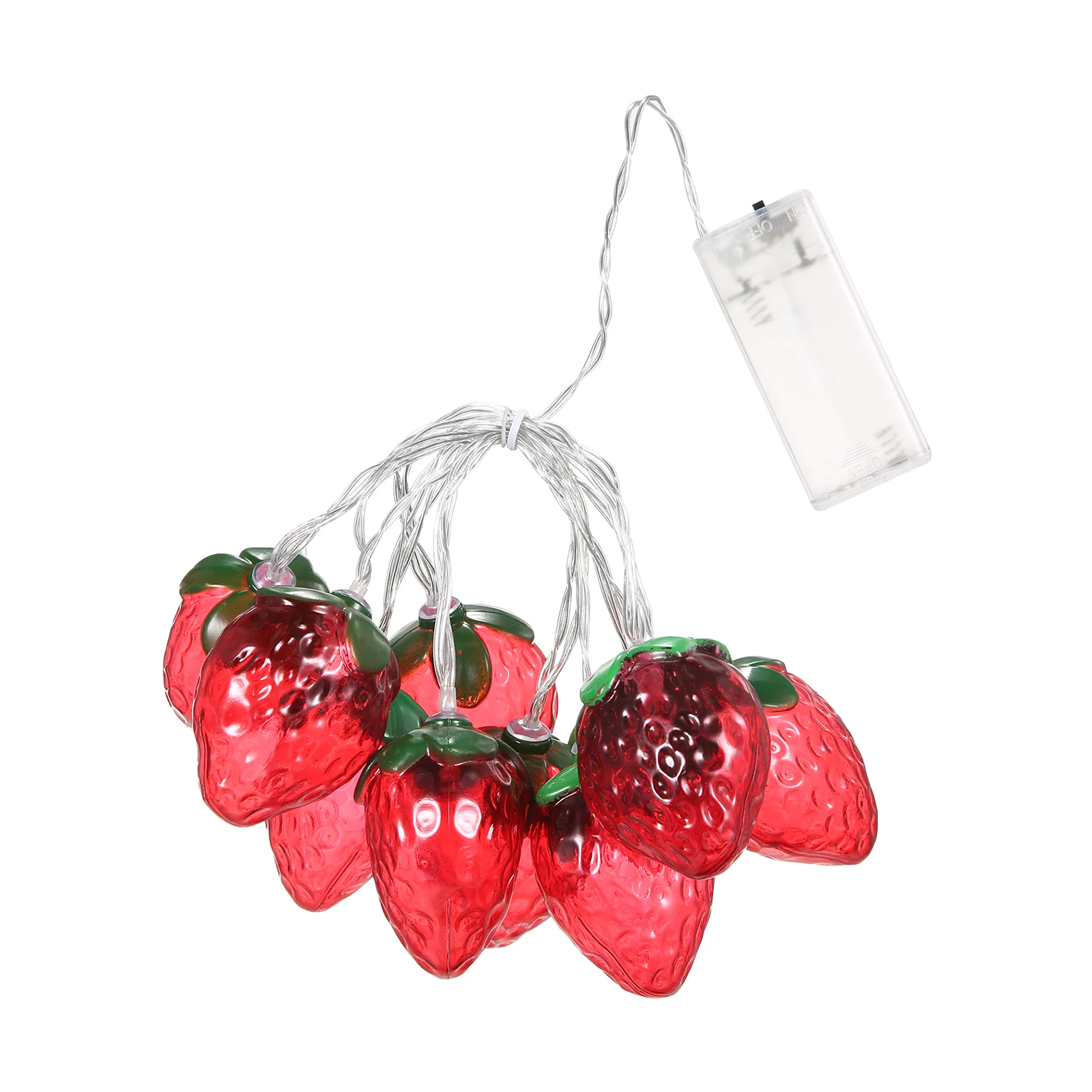 6-5FT-10LED-Strawberry-String-Lights-Christmas-Decorative-Fairy-Lights ...