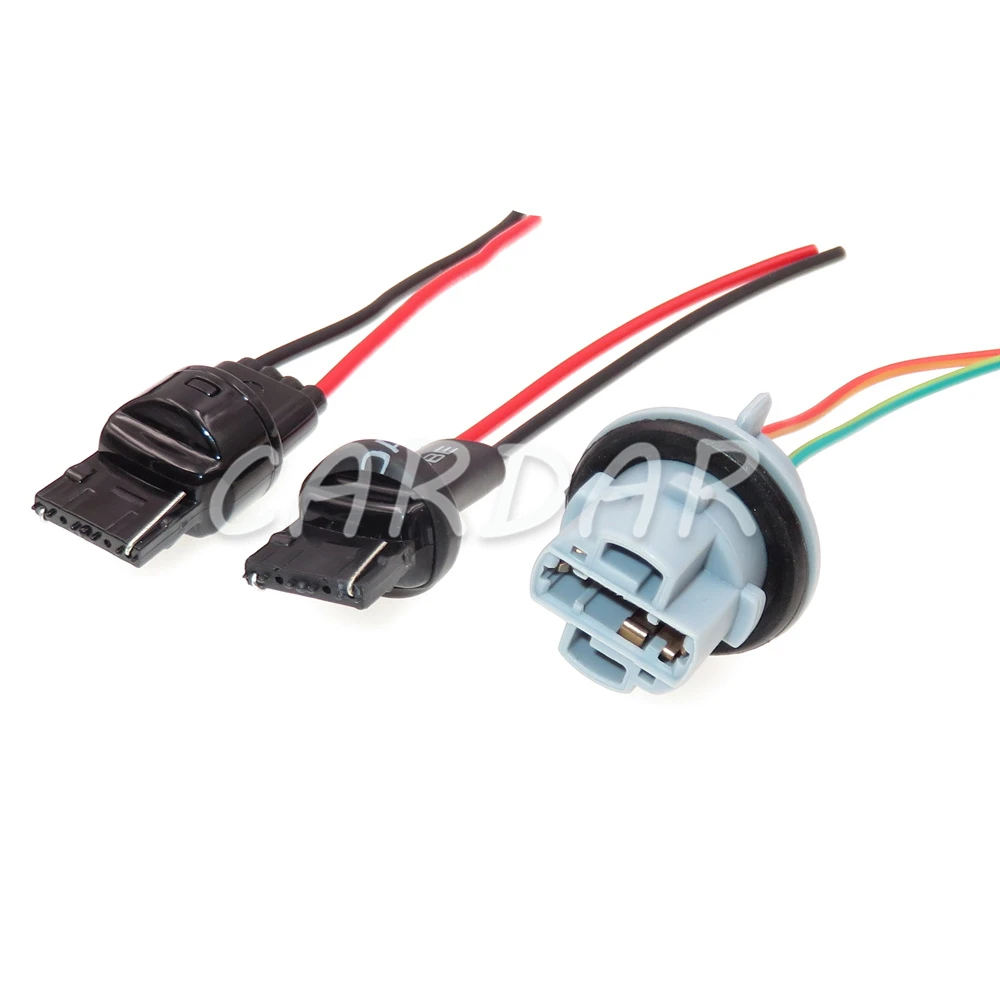 1-Set-2-Pin-T20-W21W-7440LED-Bulb-Holder-LED-Socket-Adapter-Connector ...