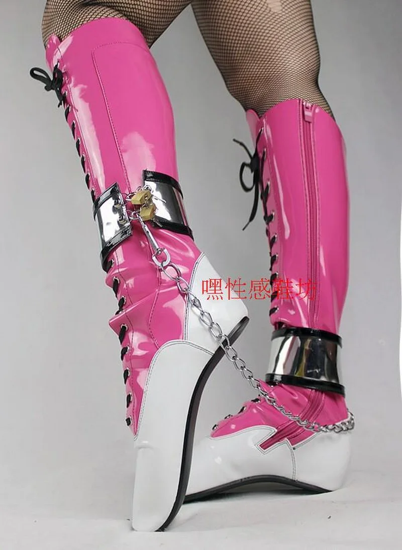 CACA-New-Custom-Queen-Ballet-Boots-Women-s-Fetish-Booties-Men-Cosplay ...