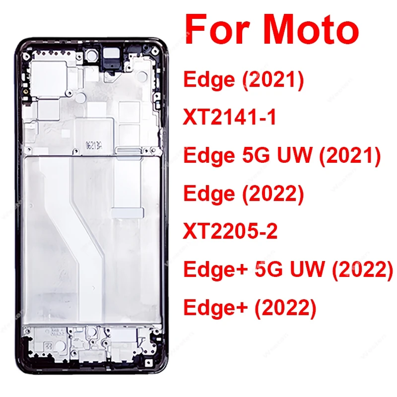 Middle Frame Housing LCD Bezel Plate Panel For Motorola Edge (2021 ...