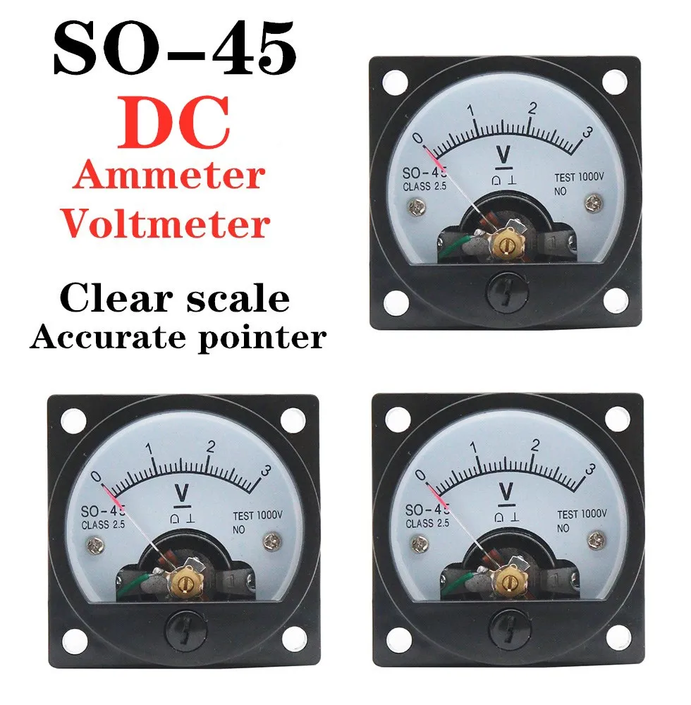 SO-45-DC-Anlog-Voltmeter ...