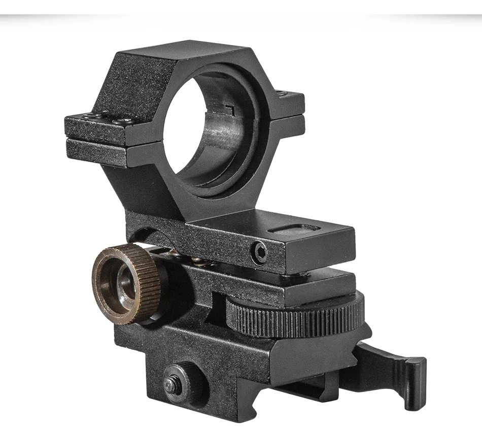 FIRE WOLF 30mm/25mm Ring Adjustable Windage Elevation Rifle Scope QD ...