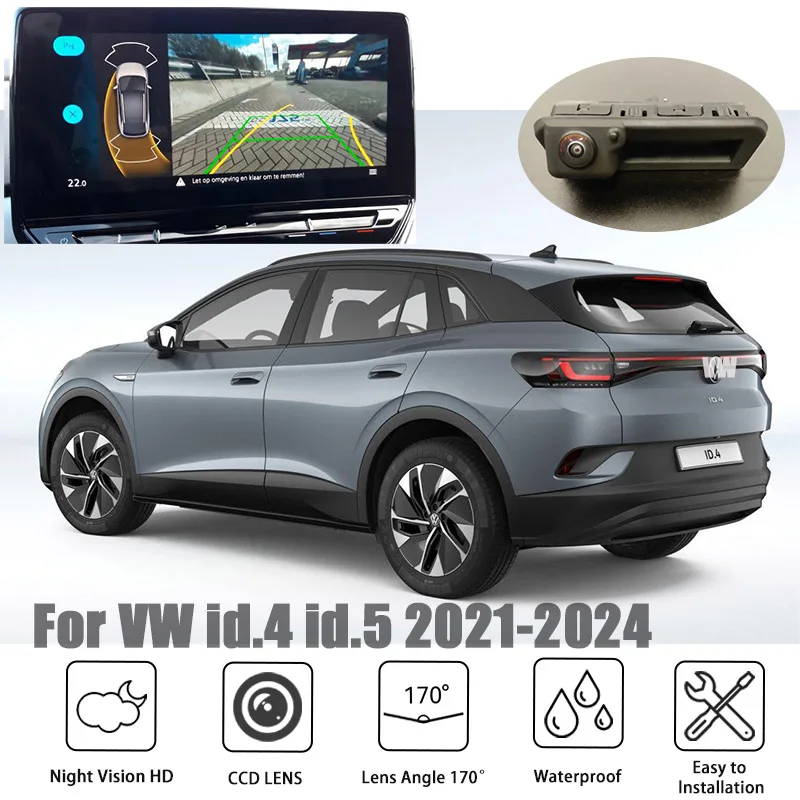 Rear HighLine Camera Kit Retrofit For VW id.4 id4 id.5 id5 2021 2022 ...
