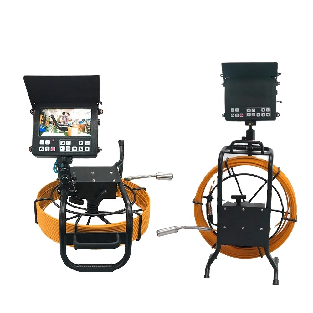 New-20m-50m-CCTV-Plumbing-Sewer-Inspection-Camera-AHD-29mm-Self ...