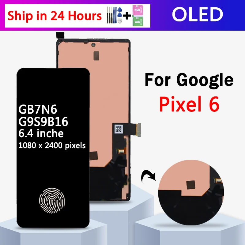 6-4-Super-AMOLED-For-Google-Pixel-6-Pixel6-GB7N6-G9S9B16-LCD-Display ...