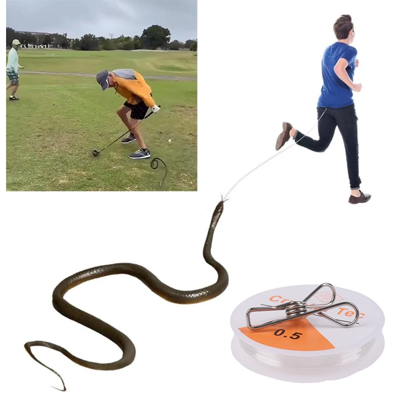 Snake-Prank-com-String-Clip-Chase-People-Toy-Presente-engra-ado-par-dia ...
