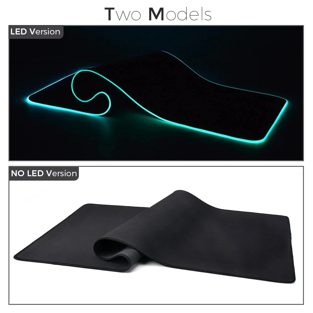 Gaming RGB Large Computer Mouse Pad