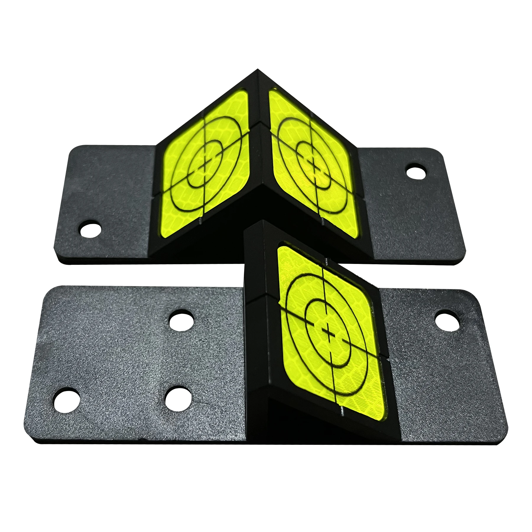 45 Degree Fluorescent Green Reflective Target with 30mm 3M Reflector ...