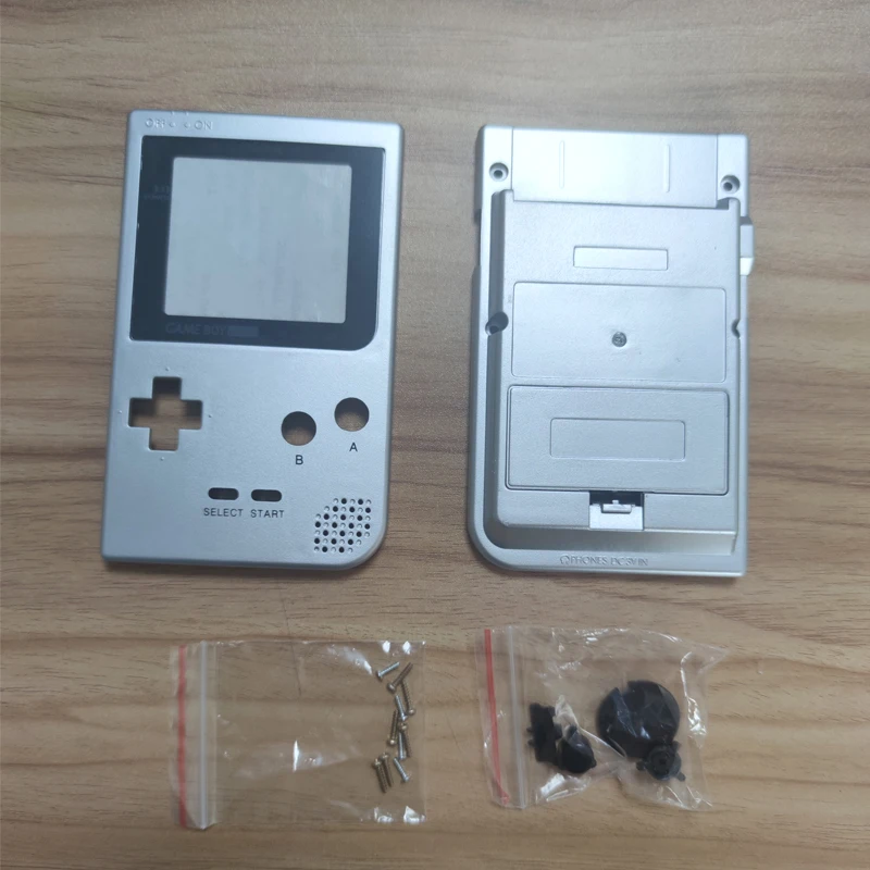 Gameboy Pocket Silver Case | Gameboy Pocket Shells | Gbp Shell Silver ...