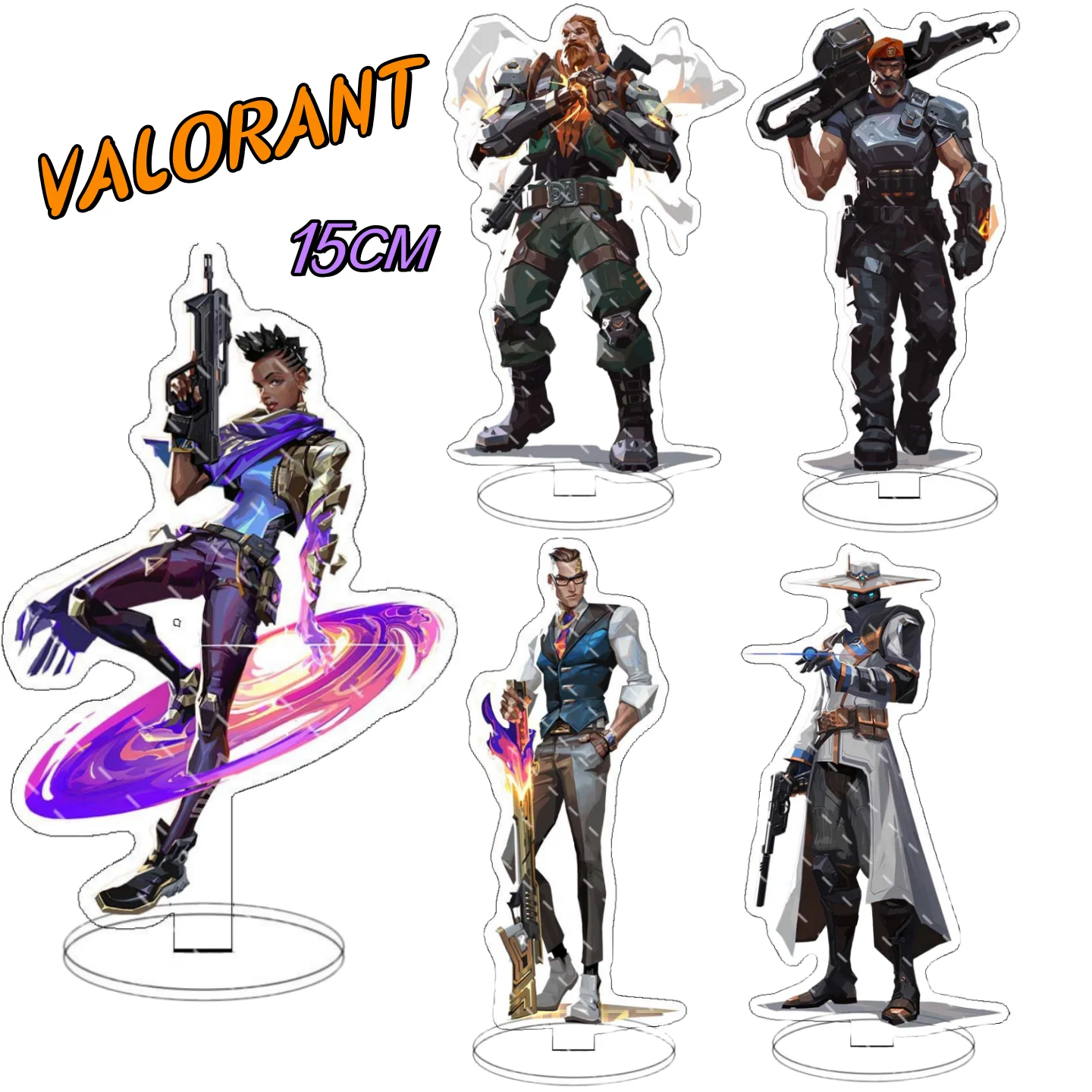 15CM-Game-Valorant-Figures-Sage-Killjoy-Jett-Sova-Cypher-Cosplay ...