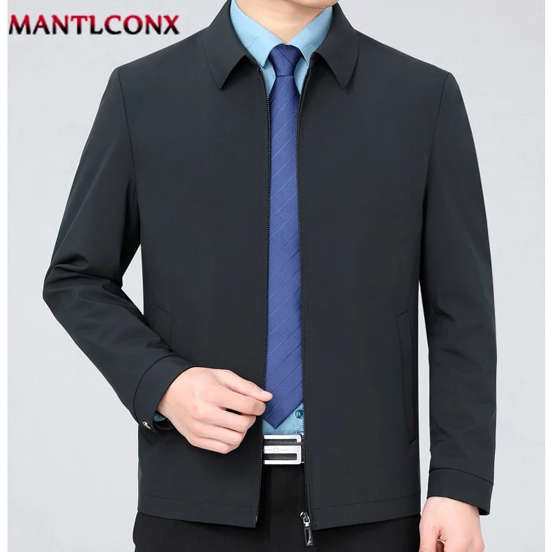 New-Loose-Business-Formal-Men-s-Jacket-Solid-Color-Office-Dress-Coat ...