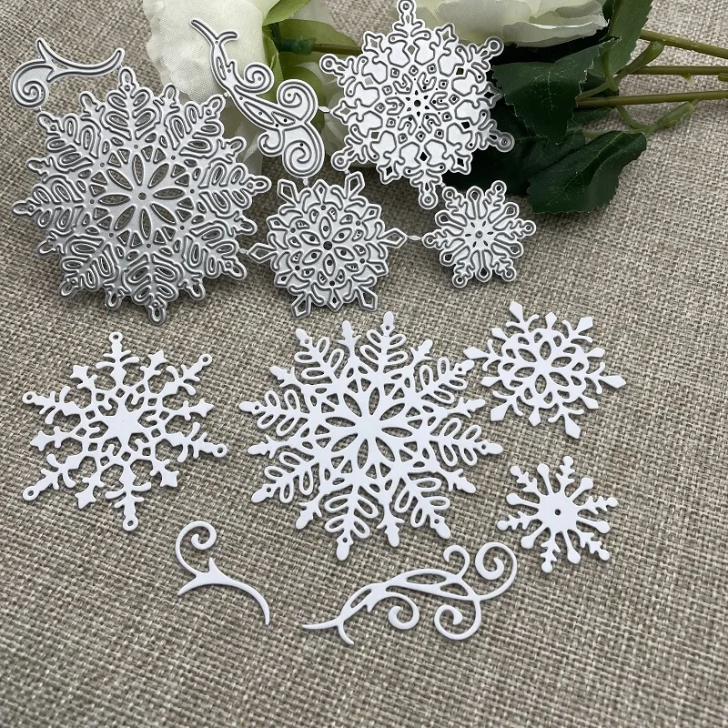 Snowflake decoration Metal Cutting Dies Stencils For DIY Scrapbooking ...