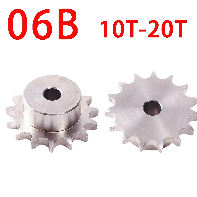 10T-24T 06B Precision Industrial Drive Sprocket Wheel 304 Stainless ...
