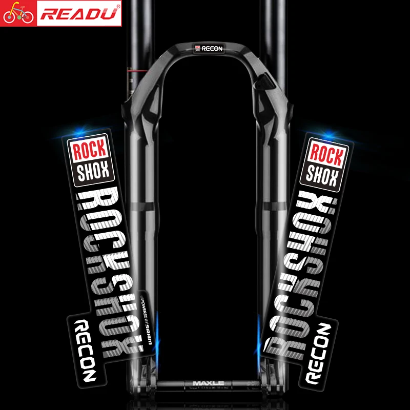 2019-rockshox-RECON-decals-mountain-bike-front-fork-stickers-MTB ...