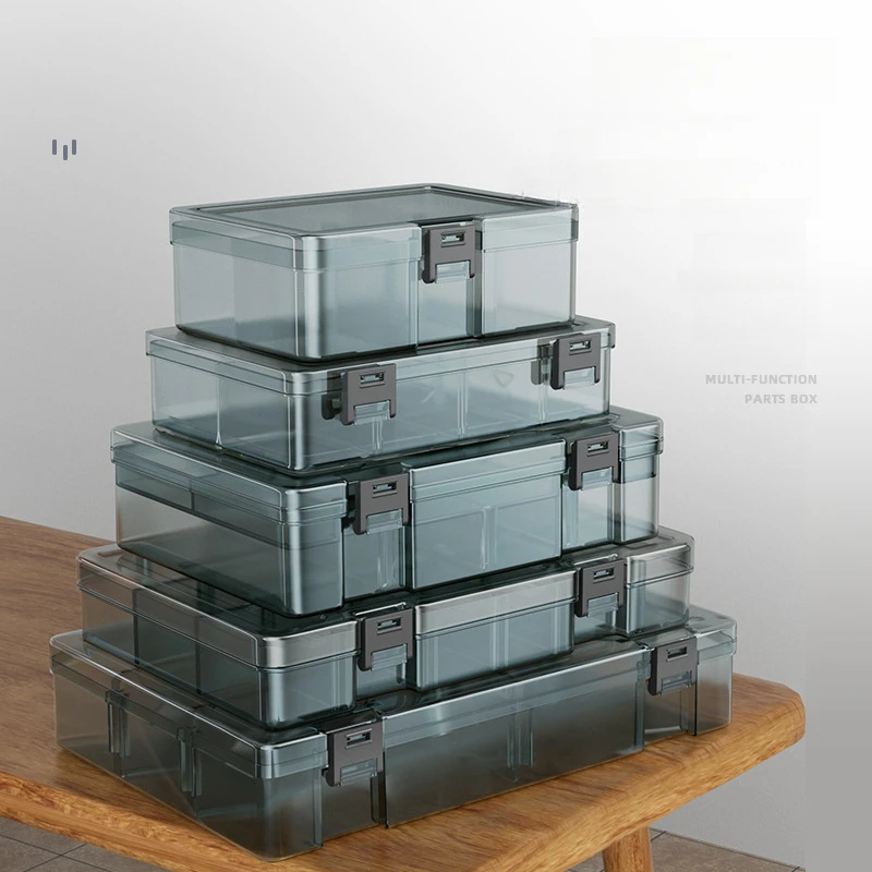 Multifunctional Plastic Tool Box Transparent Thickened High Hardness ...