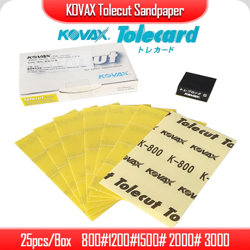 KOVAX-Tolecut-Japan-sandpaper-1piece-into-8-pieces-Car-Paint-Surface-Fine-Polishing-Point ...