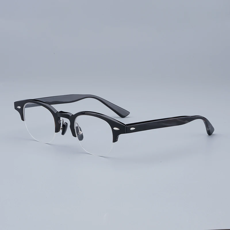 2021 Natural Buffalo Horn Glasses Frame Prescription Glasses Men Myopia Eyeglasses Frames for ...