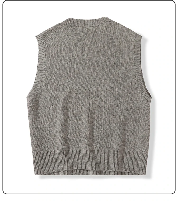 Pull à col en V monochromatique pour hommes,Pull simple,Pull tout match ...