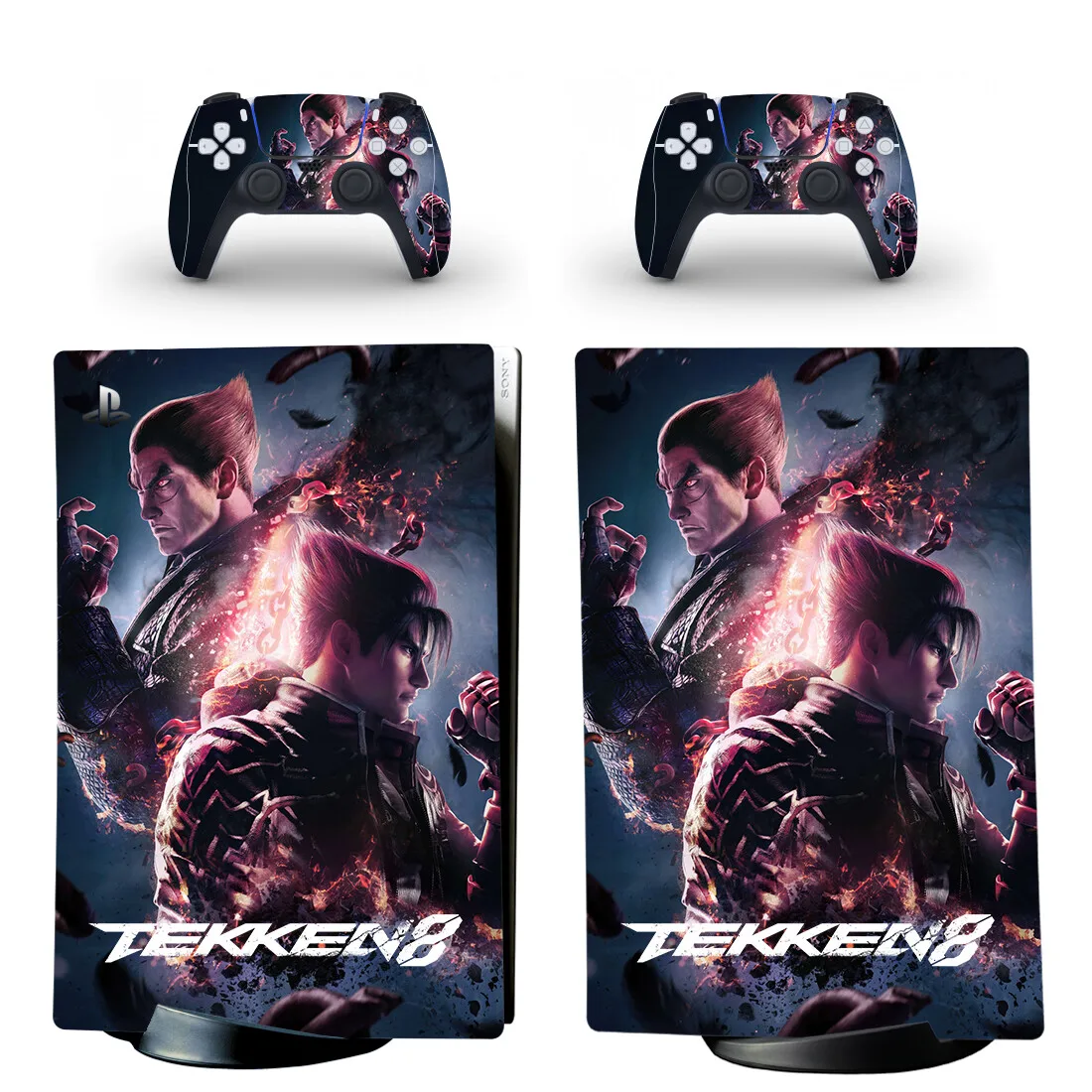 Game-Tekken-8-PS5-Digital-Skin-Sticker-Decal-Cover-for-Console-and-2 ...
