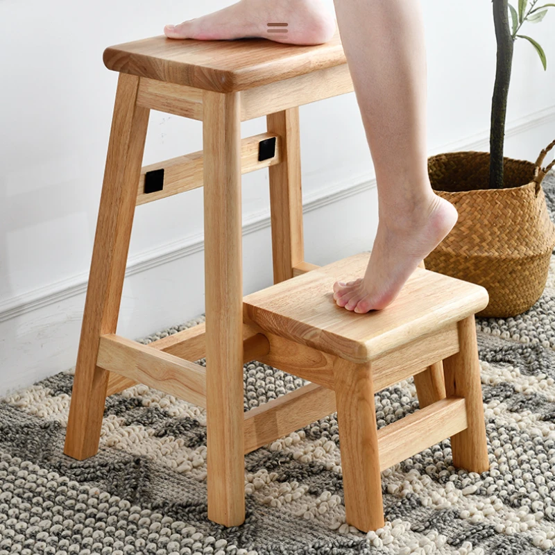 Wooden Kitchen Step Stool