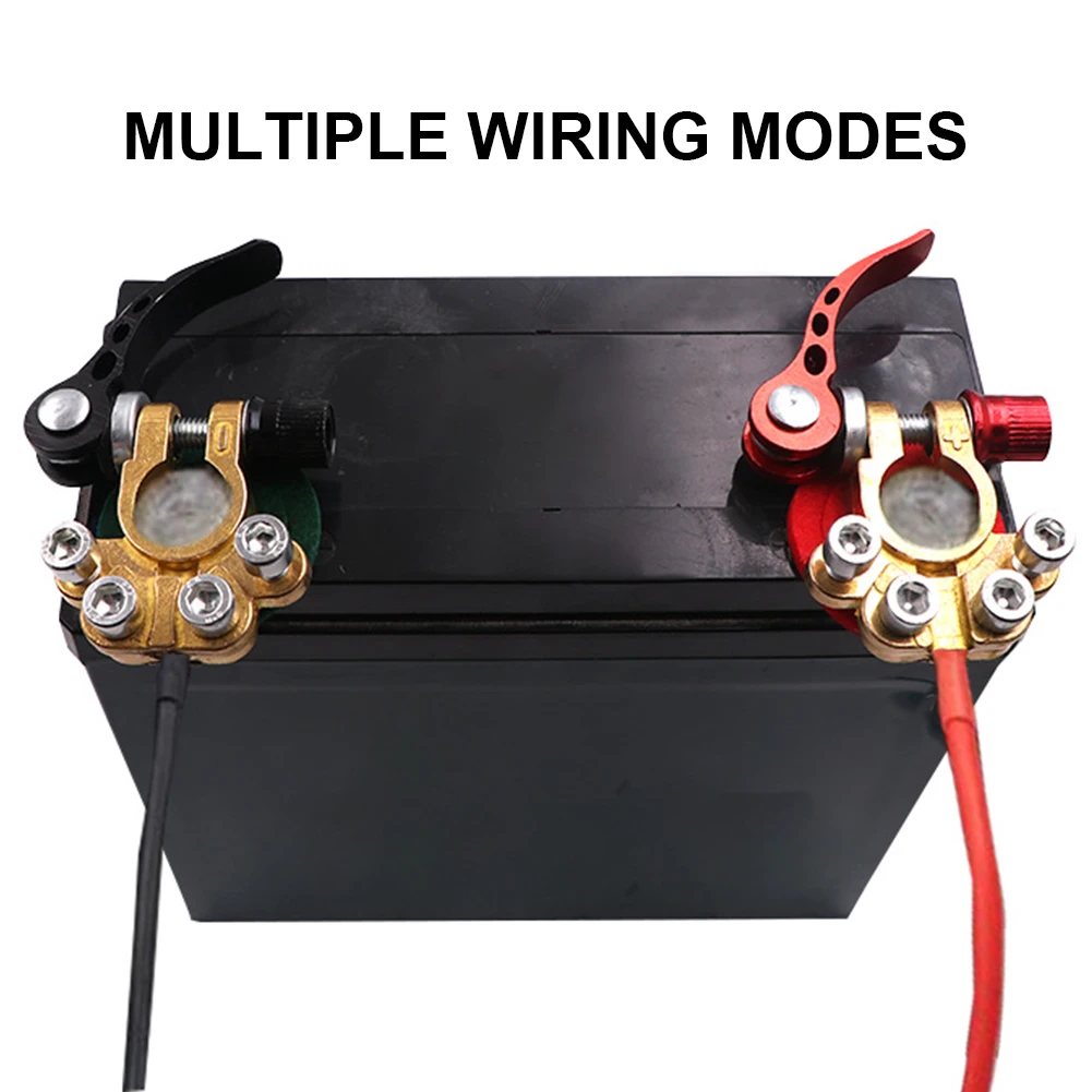 1-Set-Battery-Terminals-Connectors-Leak-proof-Battery-Clamp-Terminal ...