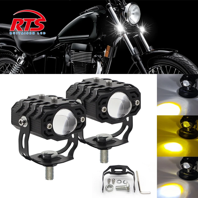 2pcs-Motorcycle-Light-Mini-Spotlights-Projector-Lens-12V-60V-Barra-Led ...