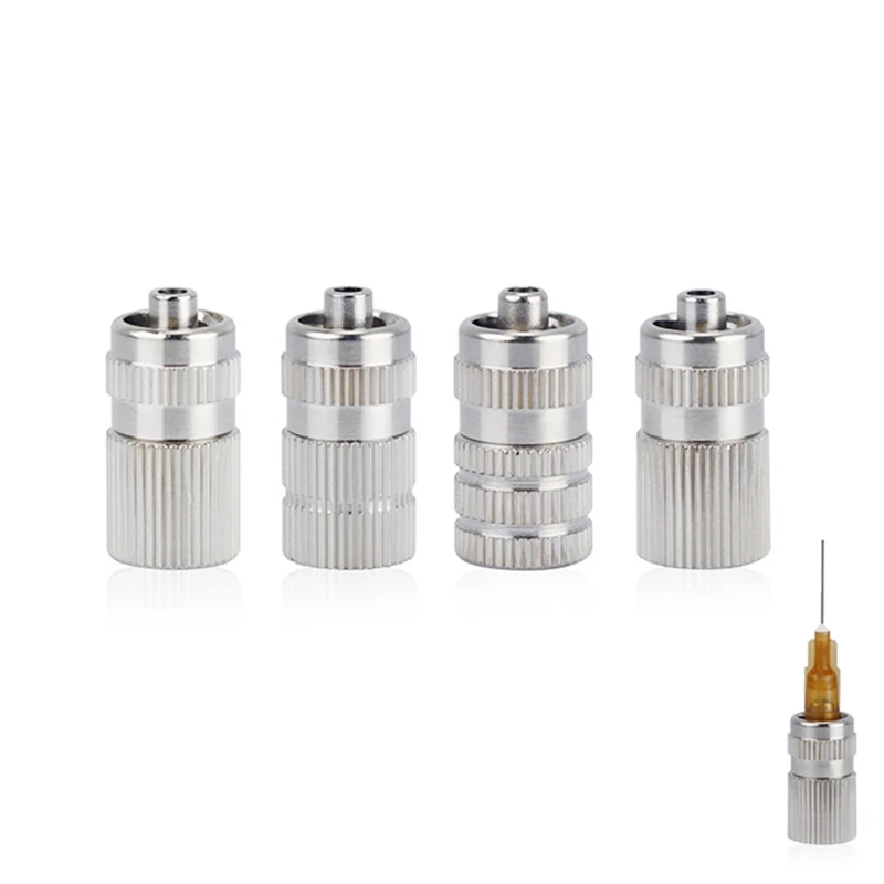 Mixing-Tube-Adapter-Nickel-Plated-Brass-Dispensing-Glue-Subpackaging ...
