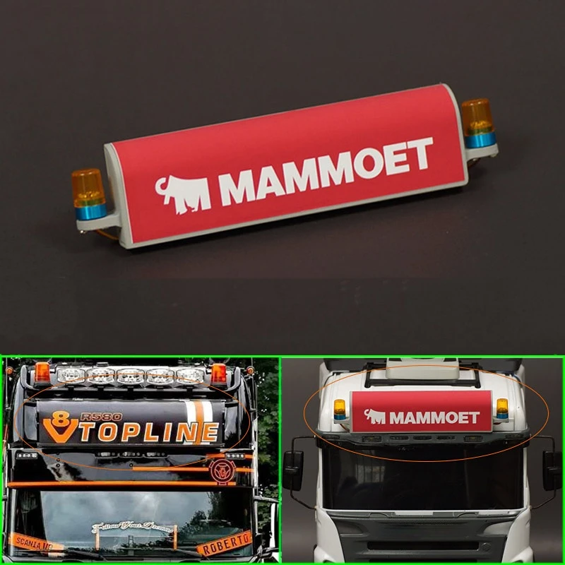 Advertising-Light-Boxes-Sun-Visor-LED-Light-Box-for-1-14-Tamiya-RC ...