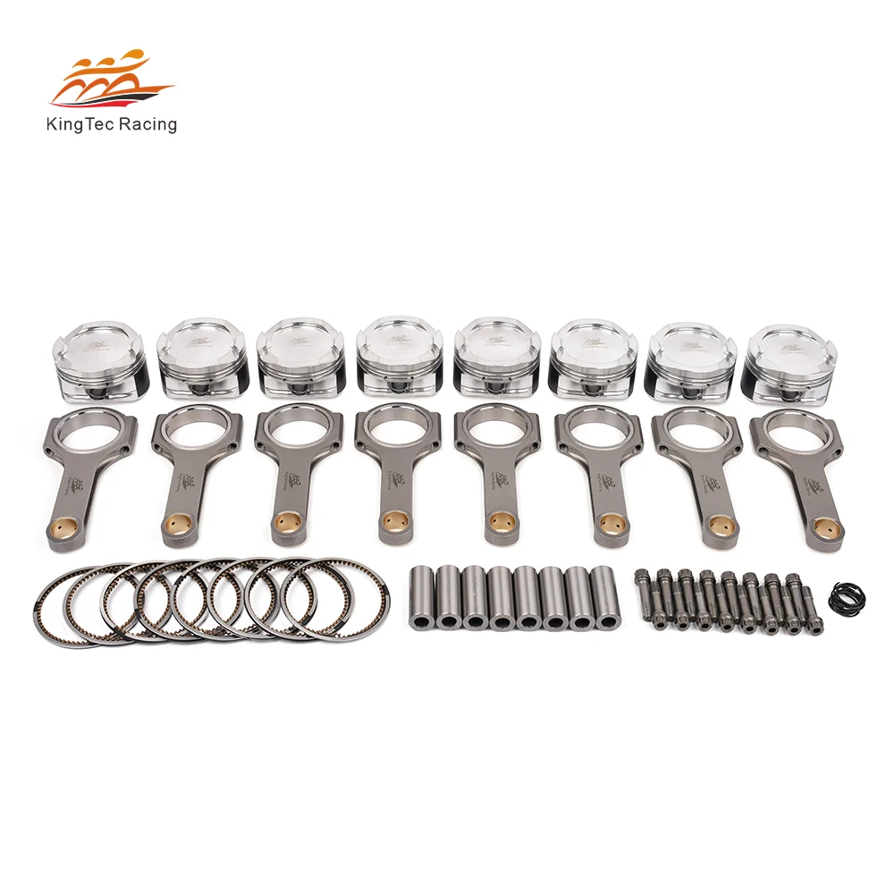 KTC Racing S63 S63B44 89mm Standard Forged H beam Connecting Rod Piston ...