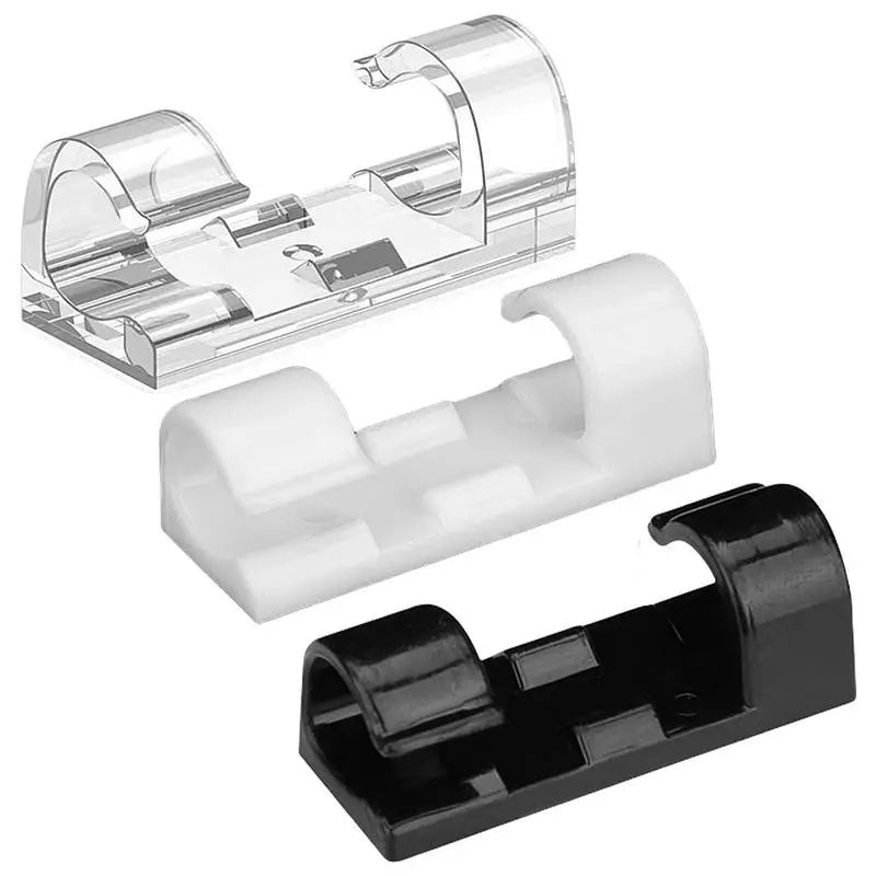 20pcs-Wire-Wall-Clamp-Cable-Winder-Clip-Desk-Wire-Clamp-Finisher-Wire ...