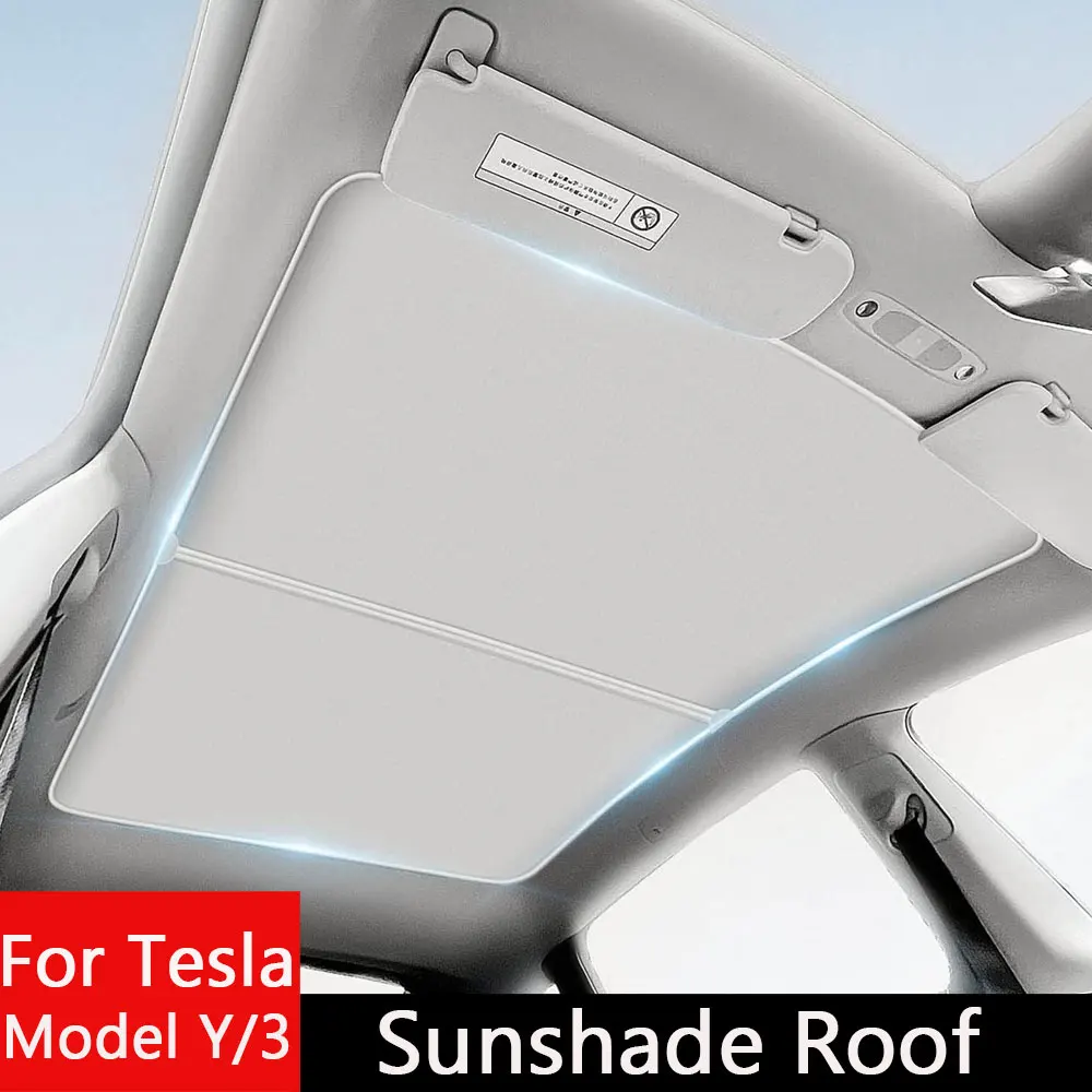Sunroof-Sunshades-For-Tesla-Model-3-Highland-2024-Model-Y-Ice-Cloth ...