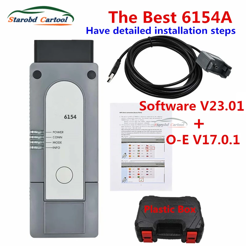 Best 6154 ODIS23.01 Support CAN FD DoIP Original Driver Cover Full ...