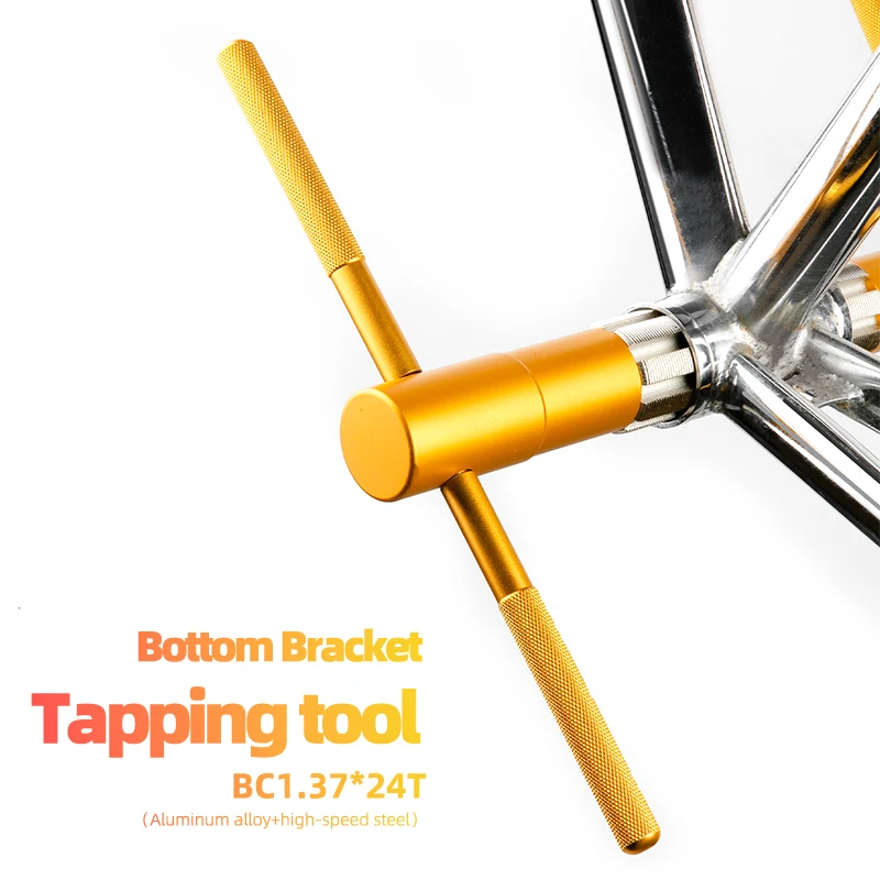 Bicycle BC 1.37x24 TPI Bottom Bracket Tapping Tool Bike Frame BSA ...