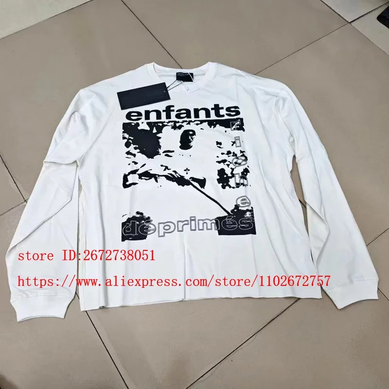 Long-Sleeve-ERD-Enfants-Riches-Deprimes-T-Shirt-Men-Women-Pastor ...