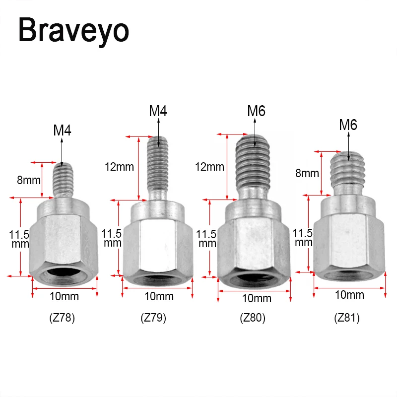 1-4-to-M4-M6-inch-Conversion-Screw-Projector-Camera-Adapter-Screw-For ...